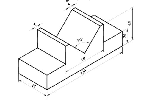 Isometric Drawings For Practice In Autocad ~ Ourengineeringlabs