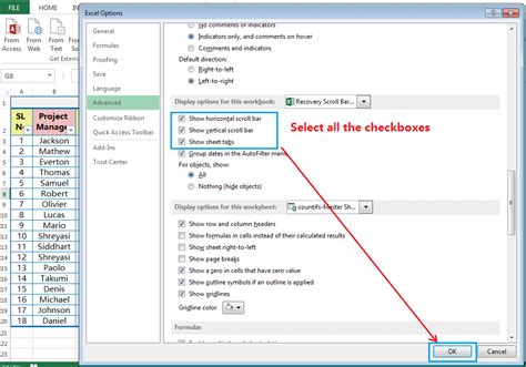 09 Secrets Must Know About Excel Tab And Scroll Bar