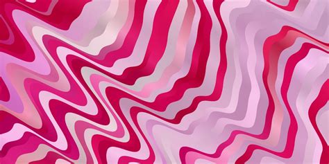 Light Pink Vector Template With Wry Lines 12246462 Vector Art At Vecteezy