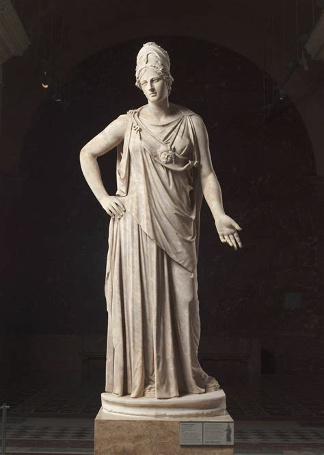 Statue Athéna Mattéi Louvre Collections