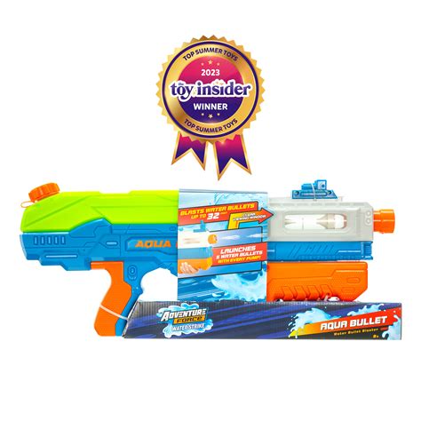 Adventure Force Aqua Bullet Hydro Blaster Pump Action 45oz Water Soaker ...