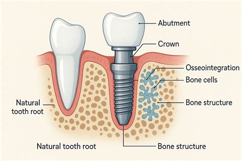 Dental Implant Diagram Complete Visual Guide 2025
