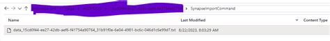 Azure Synapse Interim Staging File Folder Auto Delete Issue Microsoft Qanda