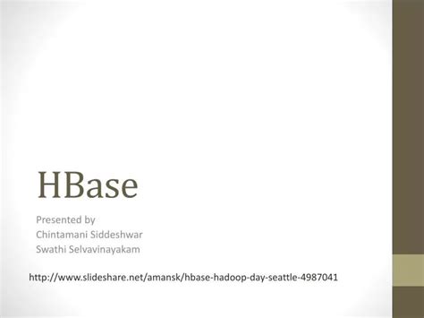 Ppt Hbase Powerpoint Presentation Free Download Id6505152