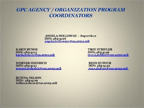 Government Purchase Card Gpc Program Us Army