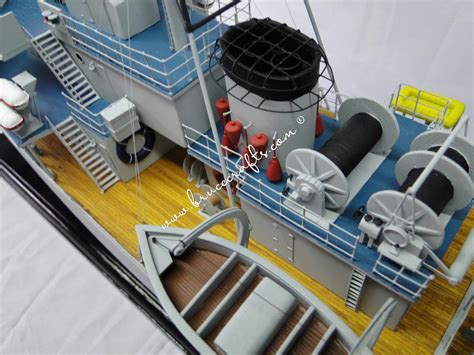 M909 Francoise Bovesse Agile Class Minesweeper Mahogany Wooden Aircraft Models Boat And Ship