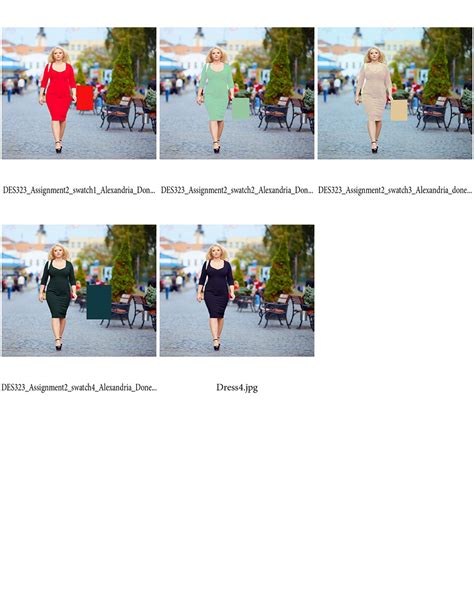 Dress Color Changes Behance