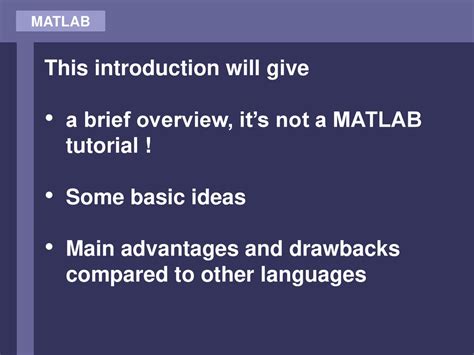 Introduction to MATLAB - ppt download