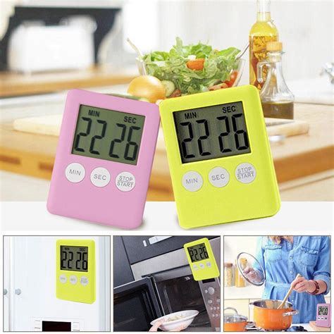 Kitchen Timer 100 Minutes Large Digital Lcd Kitche Grandado