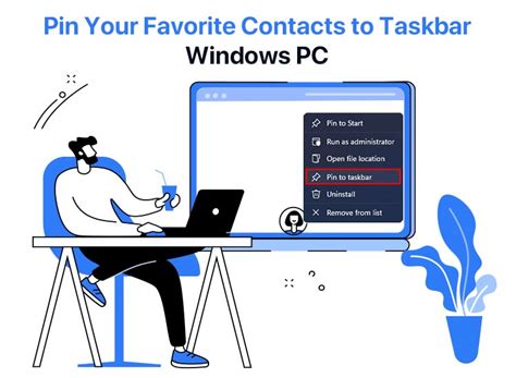 How To Pin Your Favorite Contacts To The Taskbar On Windows Pc Ad