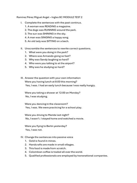 Sample Test Module 2 Pdf