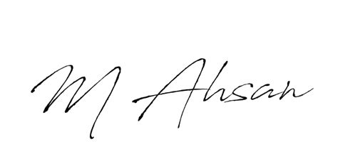 73 M Ahsan Name Signature Style Ideas Ultimate Esign