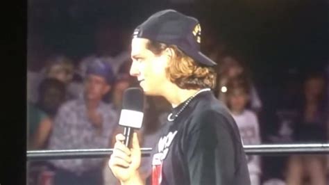 Miss Wcw Monday Nitro Spring Break 1997 Pamela Rogers With Mtv Vj John Sencio Mean Gene