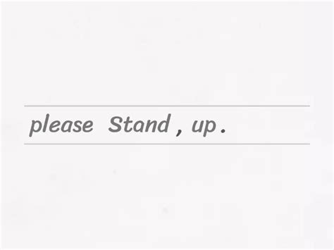 Classroom Instructions Susun Kemas