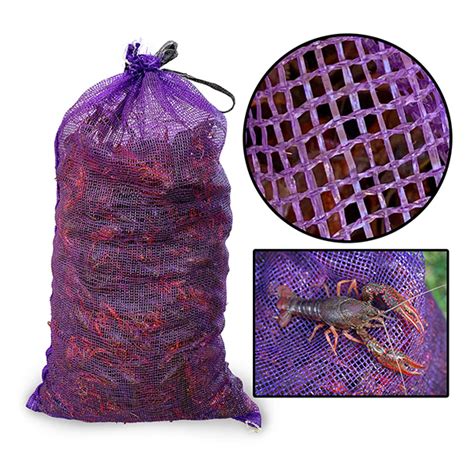 Immersive Seafood Packaging The Role Of Leno Mesh Bags As A Crawfish Sack