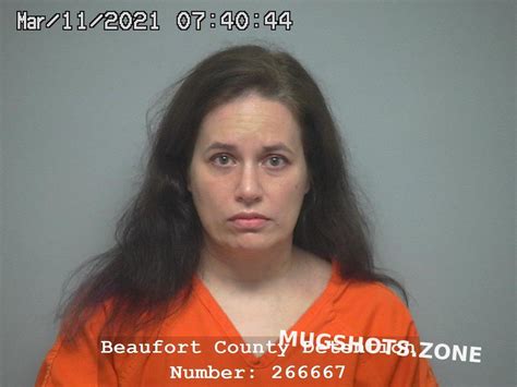 Allison Wean 03112021 Beaufort County Mugshots Zone