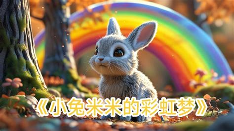 《小兔米米的彩虹梦》故事 动漫 动画 儿童卡通 睡前故事 Youtube