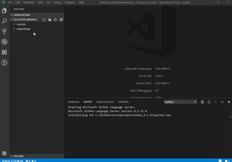 Go To Definition On Module Takes You To Initpy Instead Of Actual