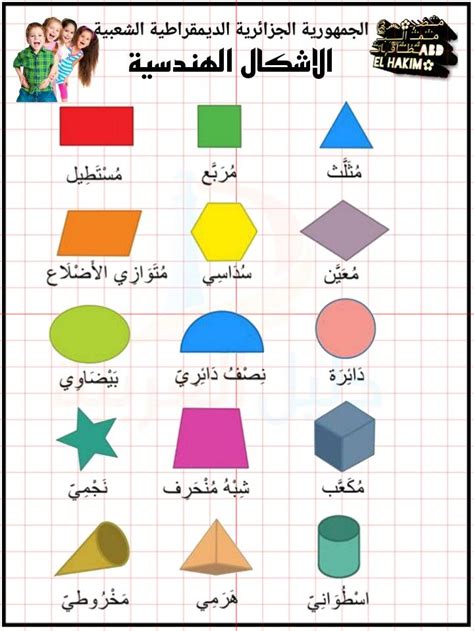 الاشكال الهندسية