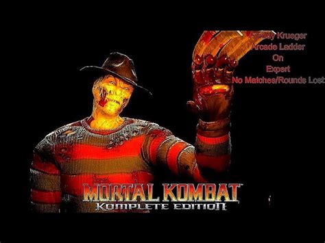 Mortal Kombat Freddy Krueger Behang Freddy Krueger Cgi Mortal Kombat