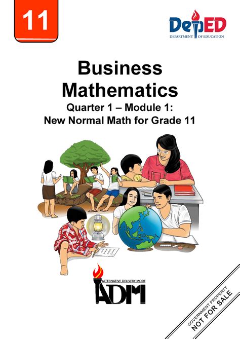 Abm 11 Business Mathematics Q1 W1 Mod1 11 Business Mathematics