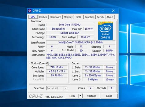 Saiba Tudo Sobre Seu Hardware Com O Cpu Z My XXX Hot Girl