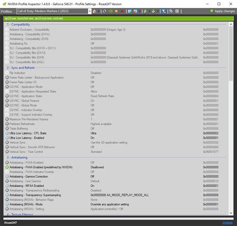 Github Roast Nvidiaprofileinspector