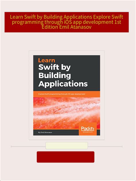 Get Learn Swift By Building Applications Explore Swift Programming Through Ios App Development