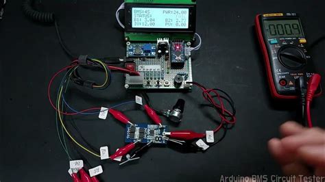 아두이노 배터리 보호회로bmspcm 양부판단 테스터 제작중 Arduino Battery Protection Circuit Tester Youtube