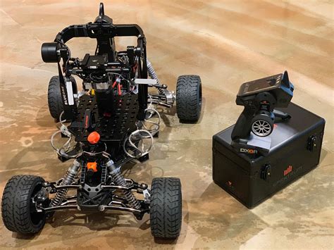 Rc슈팅카 촬영용 Rc카 조종기dx6r 업그레이드