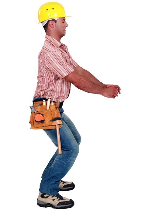 Manual Worker Pretending To Twist Object Photo Background And Picture