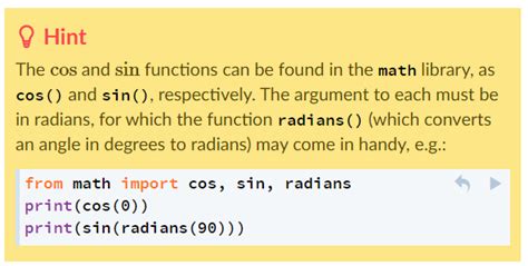 Solved Write A Function Triangle Legs Hyp Angle That