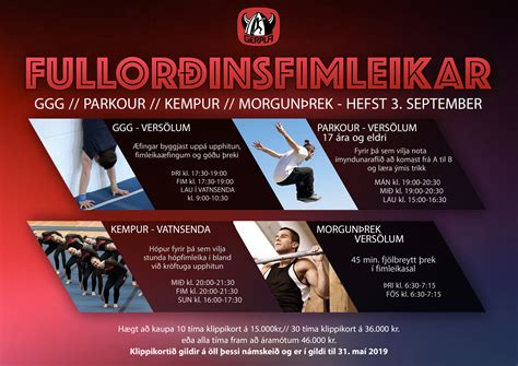 Fullorðinsfimleikar í Gerplu Íþróttafélagið Gerpla