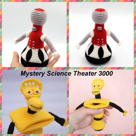 Tom Servo And Crow T Robot From Mystery Science Theater 3000 Etsy In 2022 Personalized