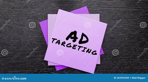 Text Caption Presenting Ad Targeting Word For Target The Most Receptive Audiences With Certain