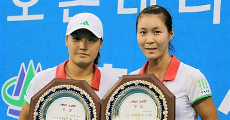 춘천오픈테니스 여자복식 우승 강원도청 김지영류미