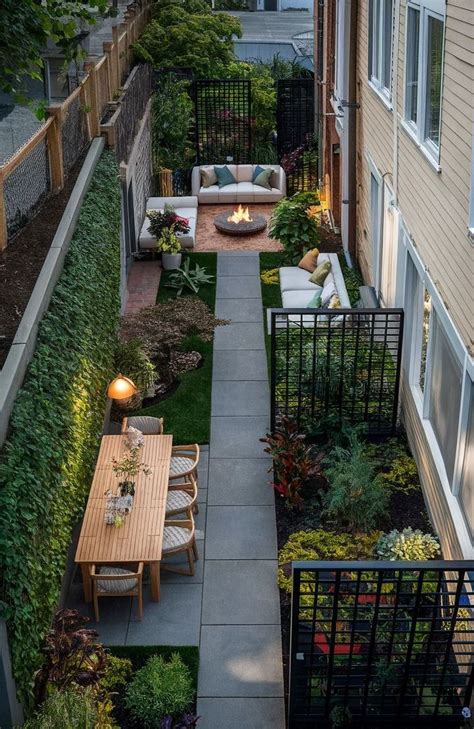 43 Smart And Stylish Narrow Garden Designs Shelterness