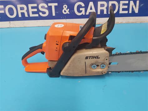 Stihl With New Inch Bar And Chain Chainsaw Parts World