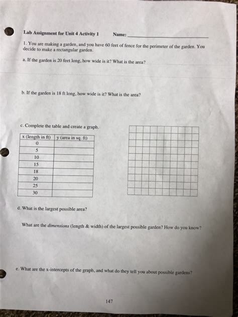 Solved Lab Assignment For Unit Activity Name You Are Chegg
