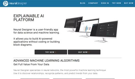 Neural Designer AI Tools Catalog
