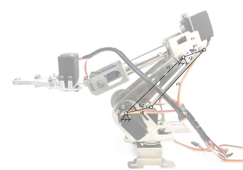 Help With A 4 Link Robotic Arm Angle Calculations Robotics Arduino