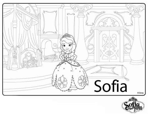 Desenhos Da Princesa Sofia Para Imprimir E Colorir