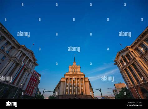 Le Largo Est Lun Des Principaux Monuments De Sofia La Capitale De La