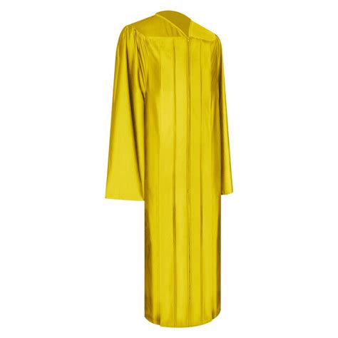 Shiny Gold Graduation Gown College Graduation World