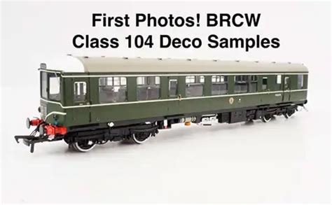 Decorated Samples Of Brcw Class 104 Dmus Arrive World Of Railways
