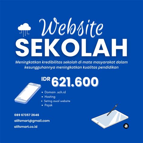 Website Sekolah Sederhana Alifsmart