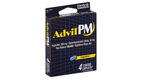 Advil Pm Handy Solutions Coated Caplets 200 Mg 4 Ct Delivery Near