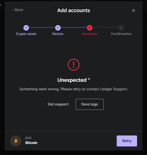 ledger problems r ledgerwallet