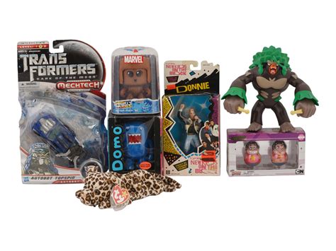 Lot 449 Group Of Vintage Action Figures And Branded Toys