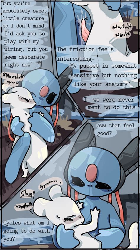 Rule 34 Ambiguous Gender Android Anthro Bodily Fluids Comic Dialogue